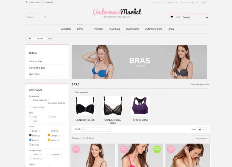 Underwear Prestashop 1.6 Responsive Theme | BelVG Blog
