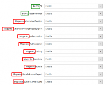 How to Enable / Disable Extensions in Magento 2.0 | BelVG Blog