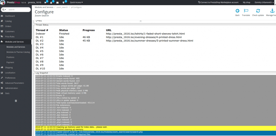 How to Integrate Zoom Search Engine into Prestashop | BelVG Blog