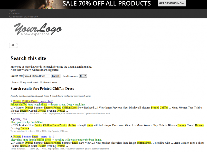 How to Integrate Zoom Search Engine into Prestashop | BelVG Blog