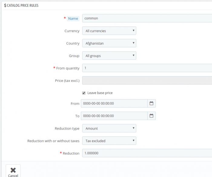 How to Add Product Combinations With Discounts on a Product Page in Prestashop | BelVG Blog