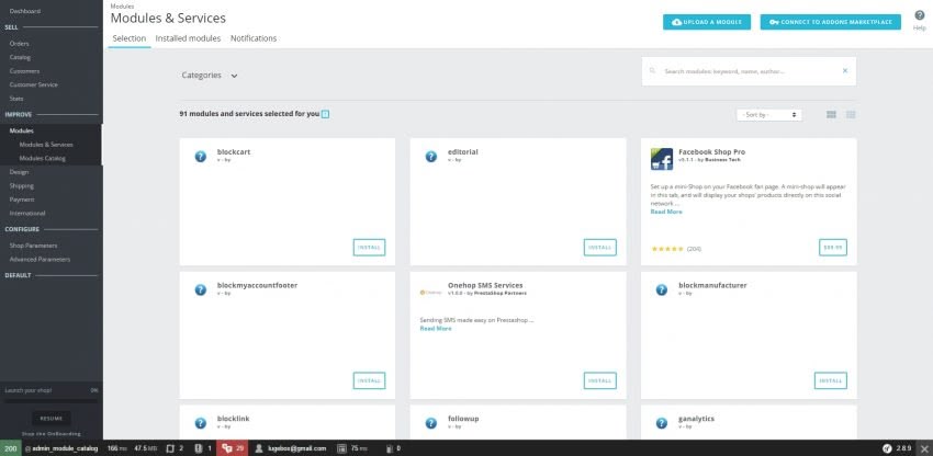 Overview of the Prestashop 1.7 Admin Panel Menu | BelVG Blog