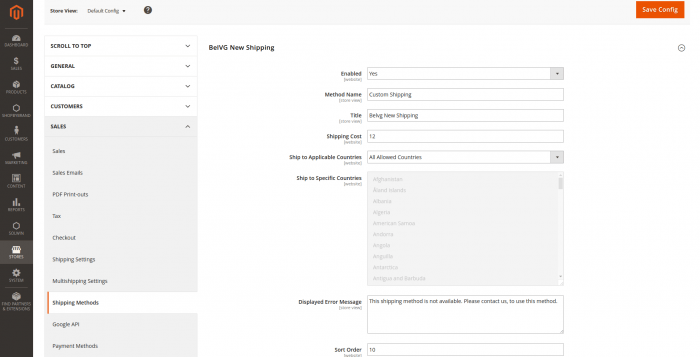 Creating a Shipping Module for Magento 2 | BelVG Blog