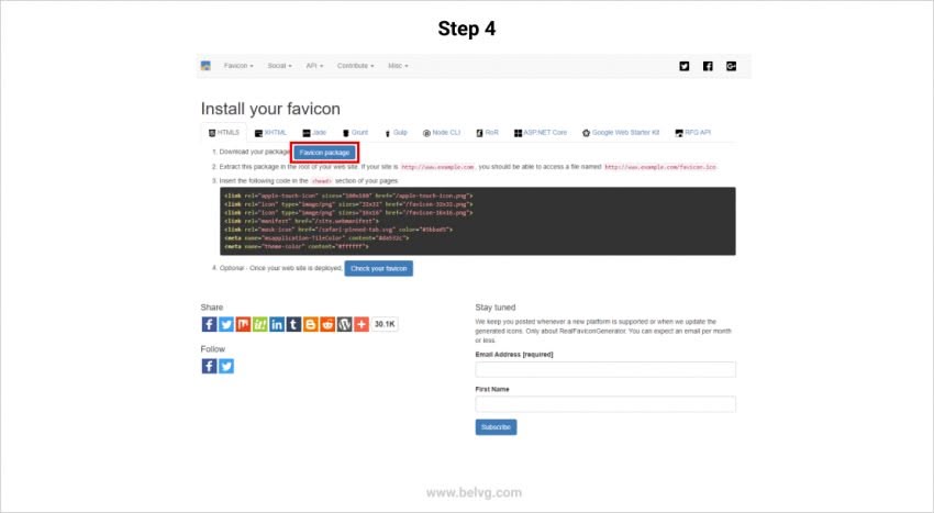 How to Design a Favicon Icons in 2026 | BelVG Blog