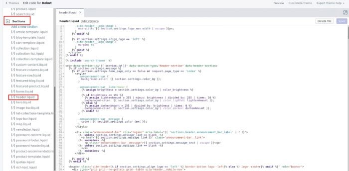 How To Change Header In Shopify In A Few Steps | BelVG Blog