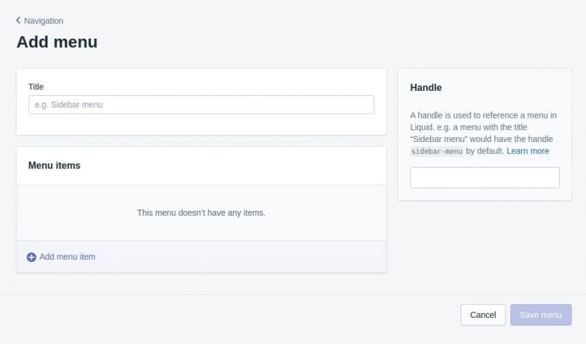 How to Create Shopify Menu | BelVG Blog