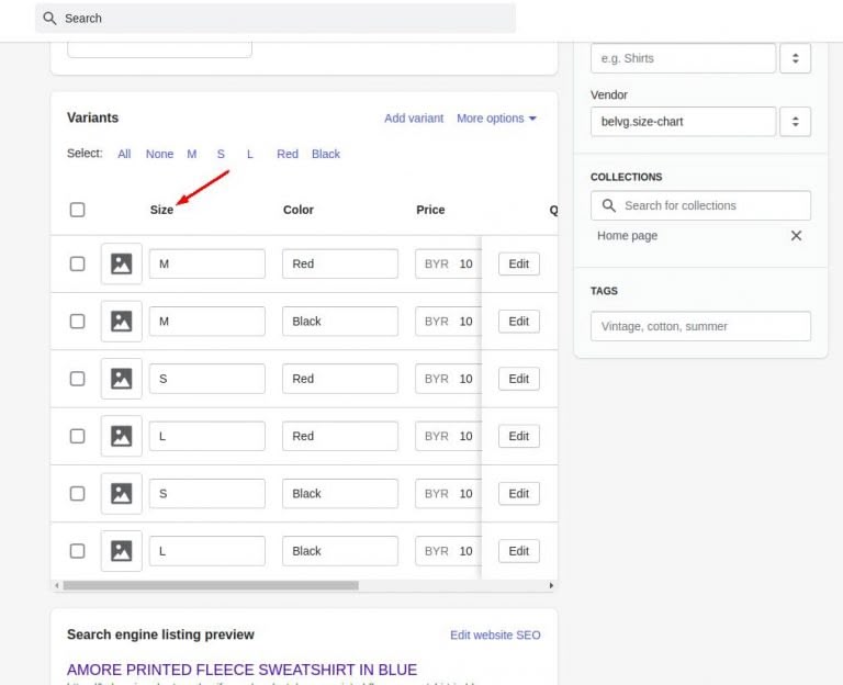3 Ways of How To Add Shopify Size Chart in 2025 | BelVG Blog