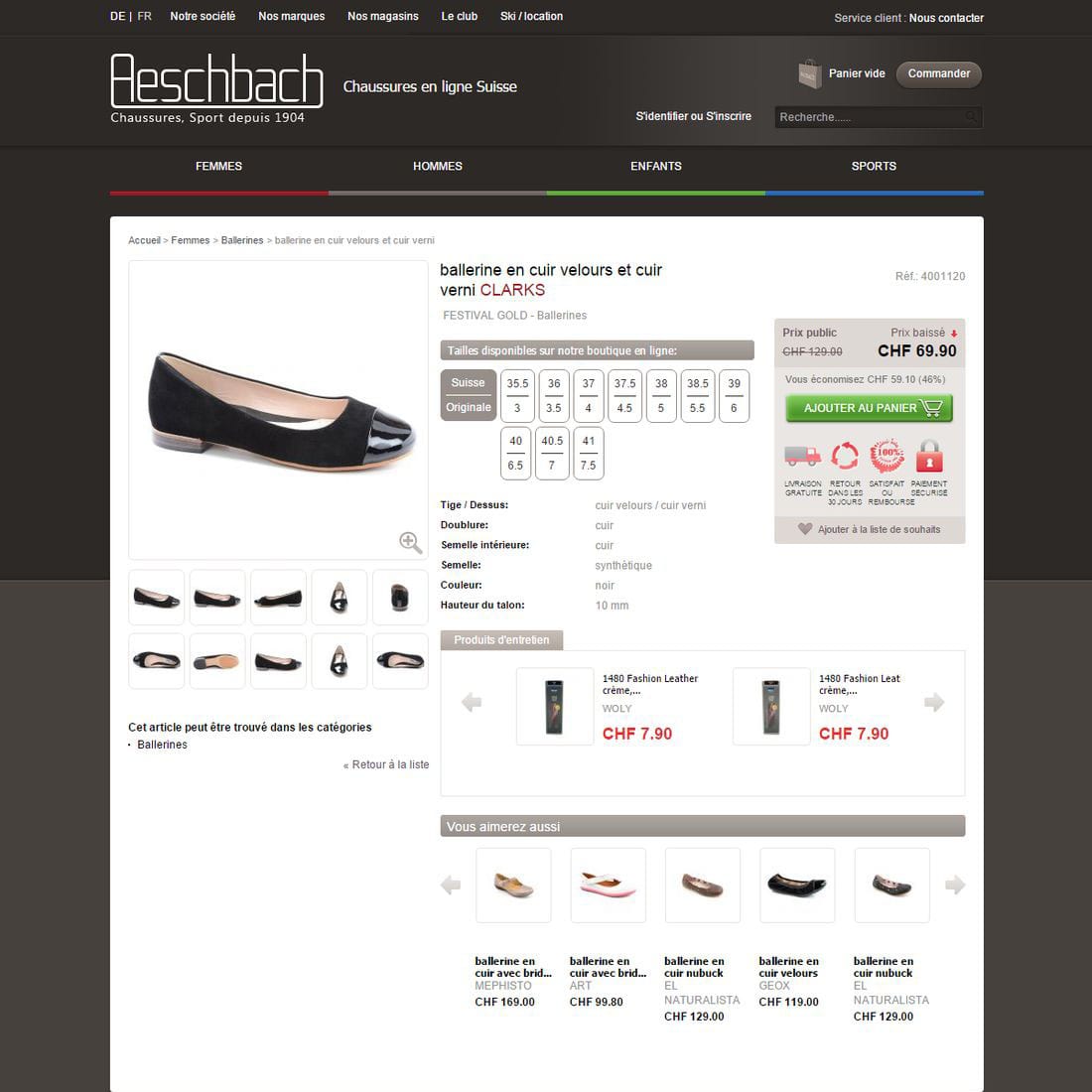 Aeschbach Chaussures | BelVG